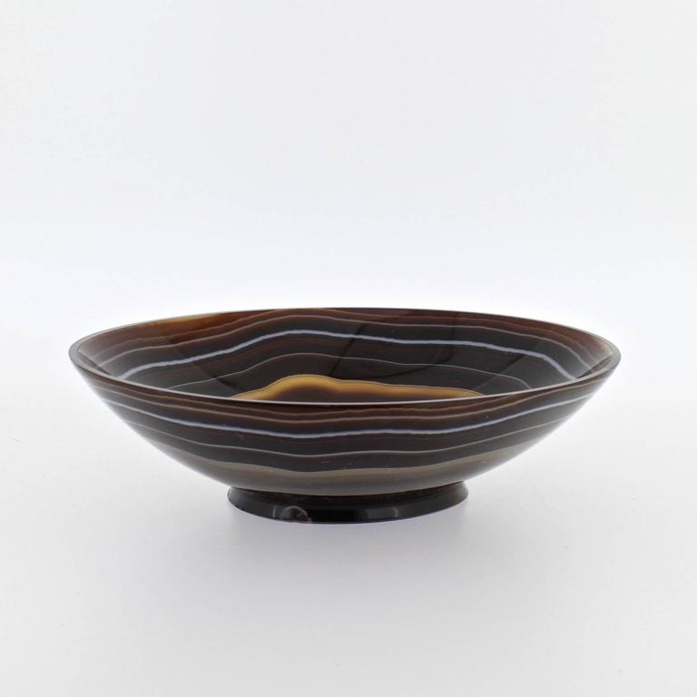 Banded Agate Bowl at 1stDibs