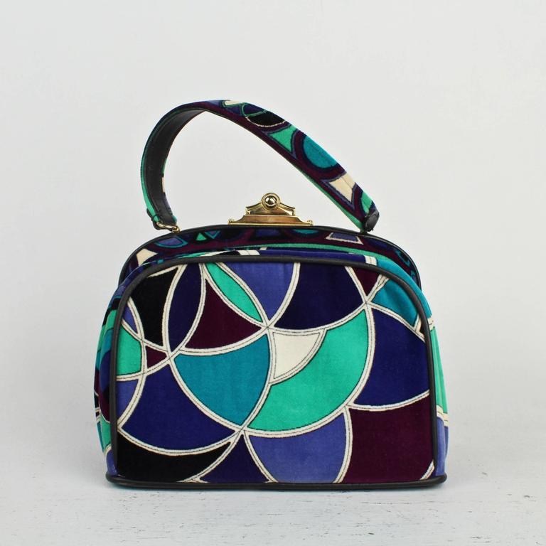 Emilio Pucci Italian Mid-century Modern Design Purse or Handbag by Jana ...