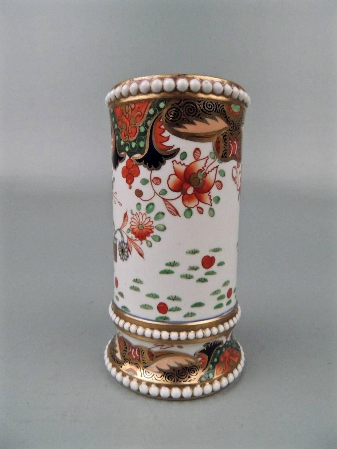 Four Early 19th Century Spode Miniature Imari Jeweled Bud Vases in 967 ...