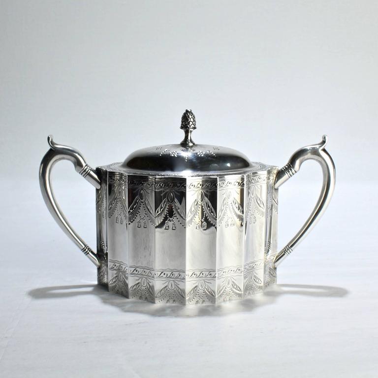 Paul Revere Pattern Sterling Silver Coffee or Tea Set by Tuttle ...