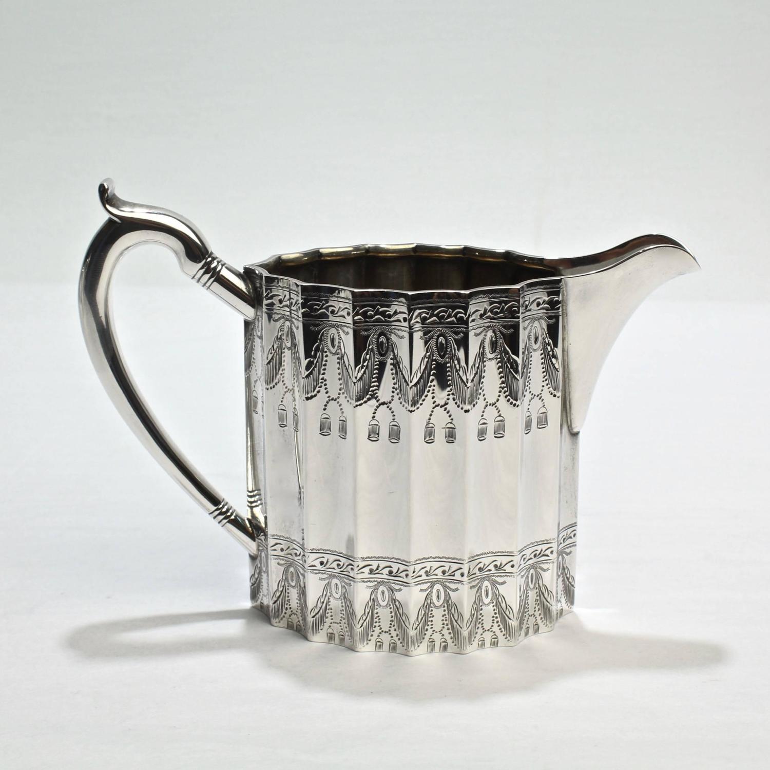 Paul Revere Pattern Sterling Silver Coffee or Tea Set by Tuttle ...