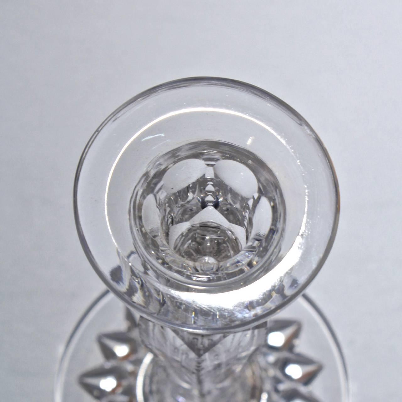 Pair of Fine American Brilliant Period Cut Glass Candlesticks or ...