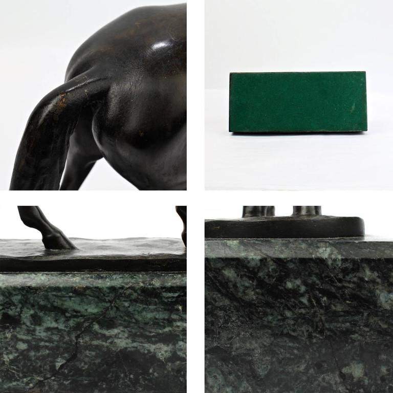 Vintage German Bronze Sculpture of a Race Horse, Early 20th Century at ...