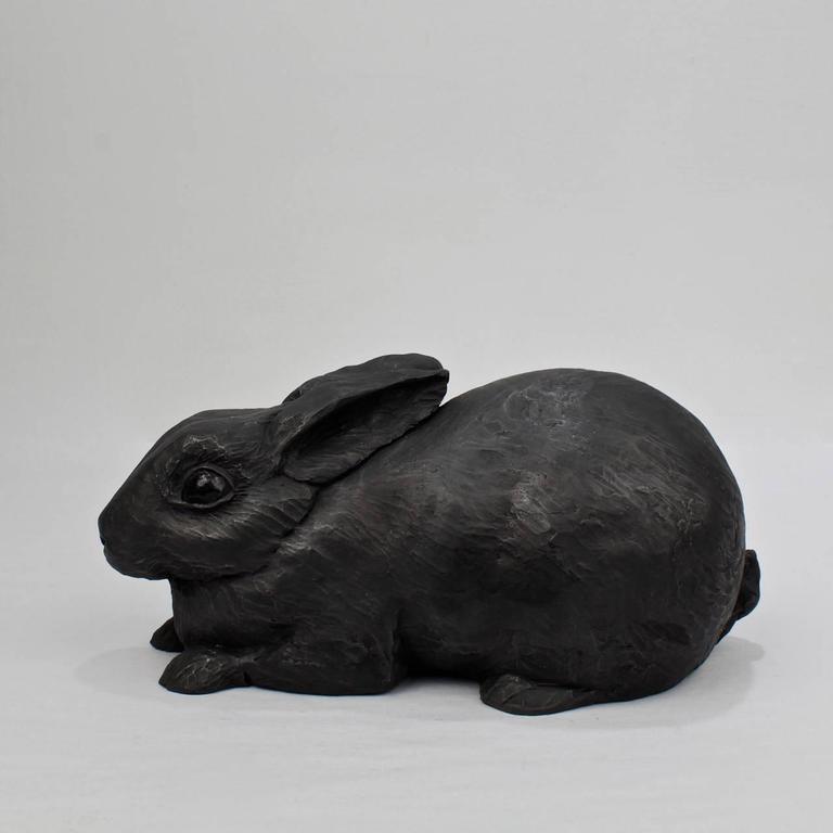 When Bad Things Happen, A Terracotta Rabbit Sculpture by Darla Jackson ...