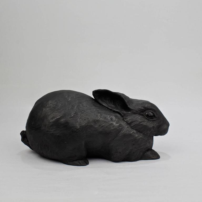 When Bad Things Happen, A Terracotta Rabbit Sculpture by Darla Jackson ...