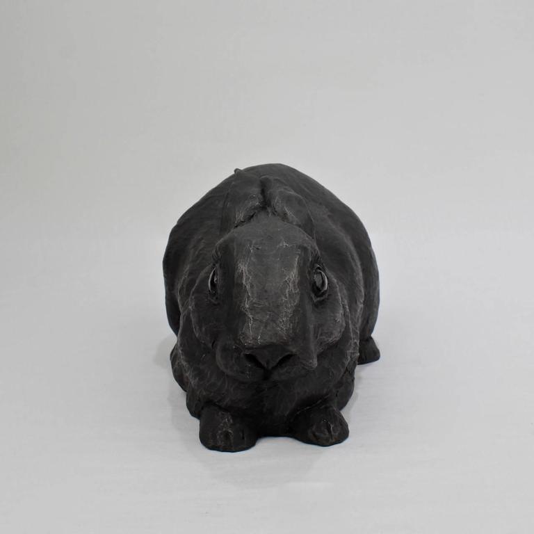 When Bad Things Happen, A Terracotta Rabbit Sculpture by Darla Jackson ...
