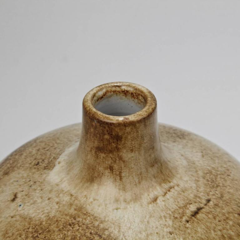 Italian Mid-Century Modern Two-Tone Pottery Vase by Alvino Bagni for ...