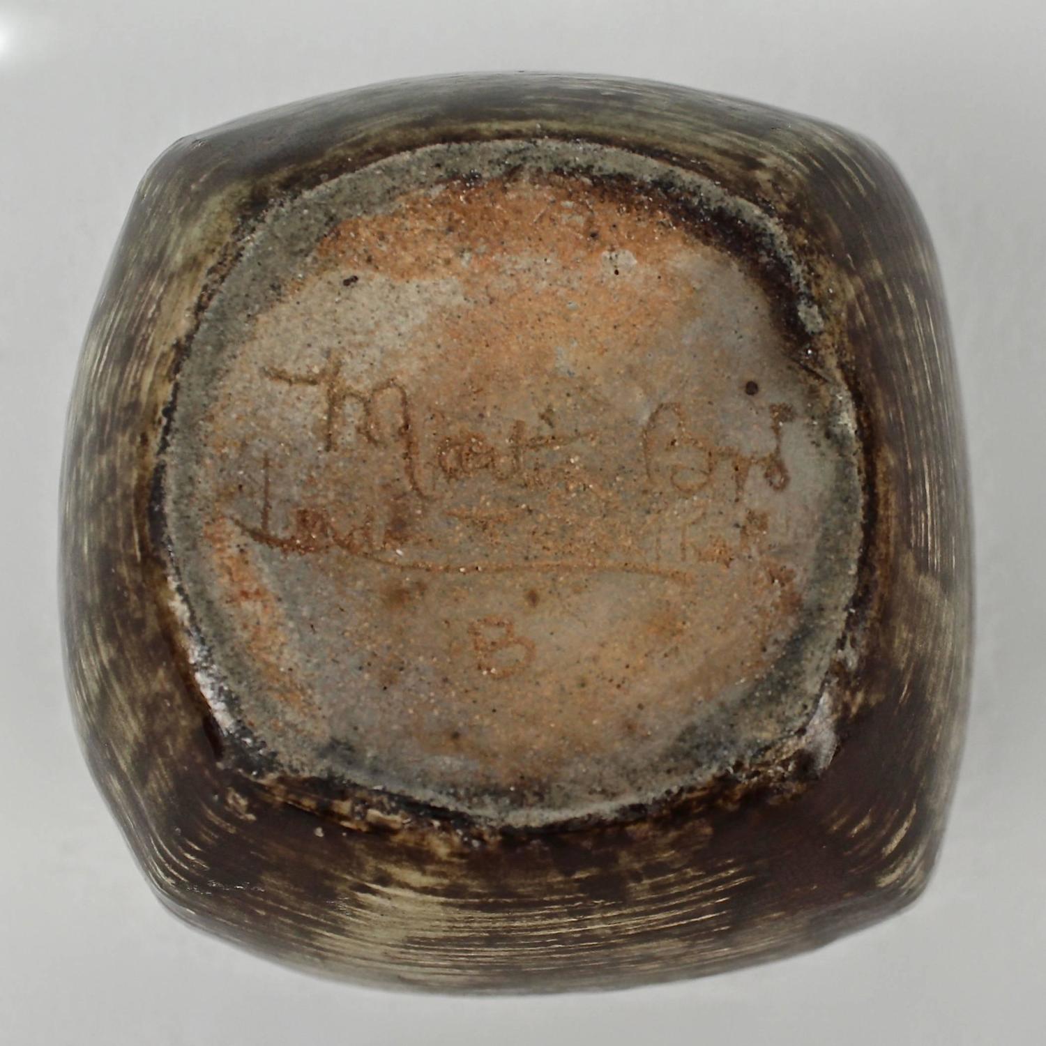 Martin Brothers English Studio Art Pottery Stoneware Vase or Jardiniere ...