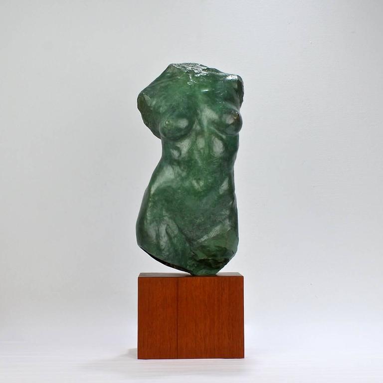 Cassiopeia, a Nude Female Torso Bronze Sculpture by Julia Levitina ...