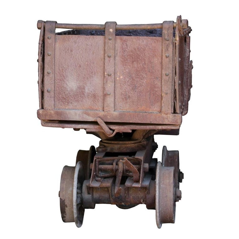 19th Century Iron Ore Cart at 1stDibs | ore cart for sale