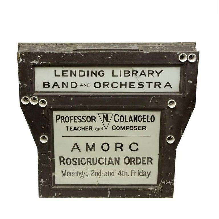 1930s Occult and Mystic Shop Signs, Set of Two For Sale at 1stDibs ...