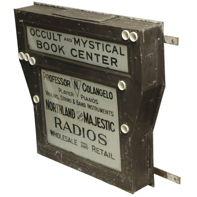 1930s Occult and Mystic Shop Signs, Set of Two For Sale at 1stDibs ...