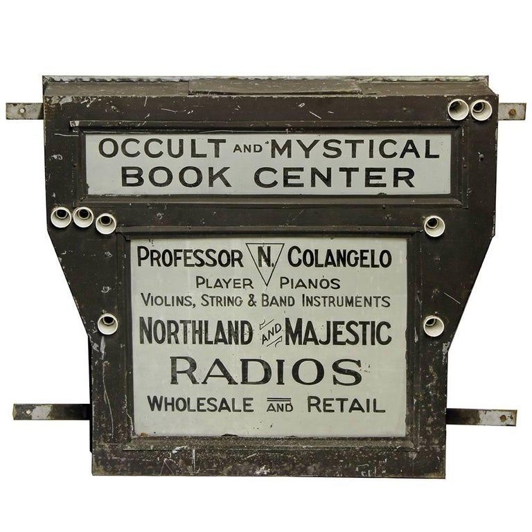 1930s Occult and Mystic Shop Signs, Set of Two For Sale at 1stDibs ...