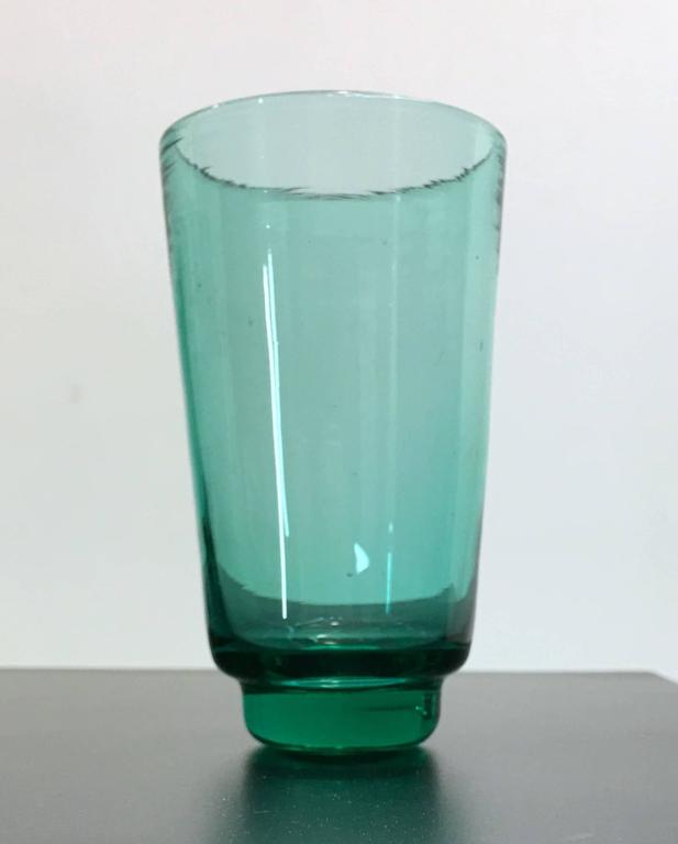 Blenko Glass Tumbler Drinking Glass Set at 1stDibs