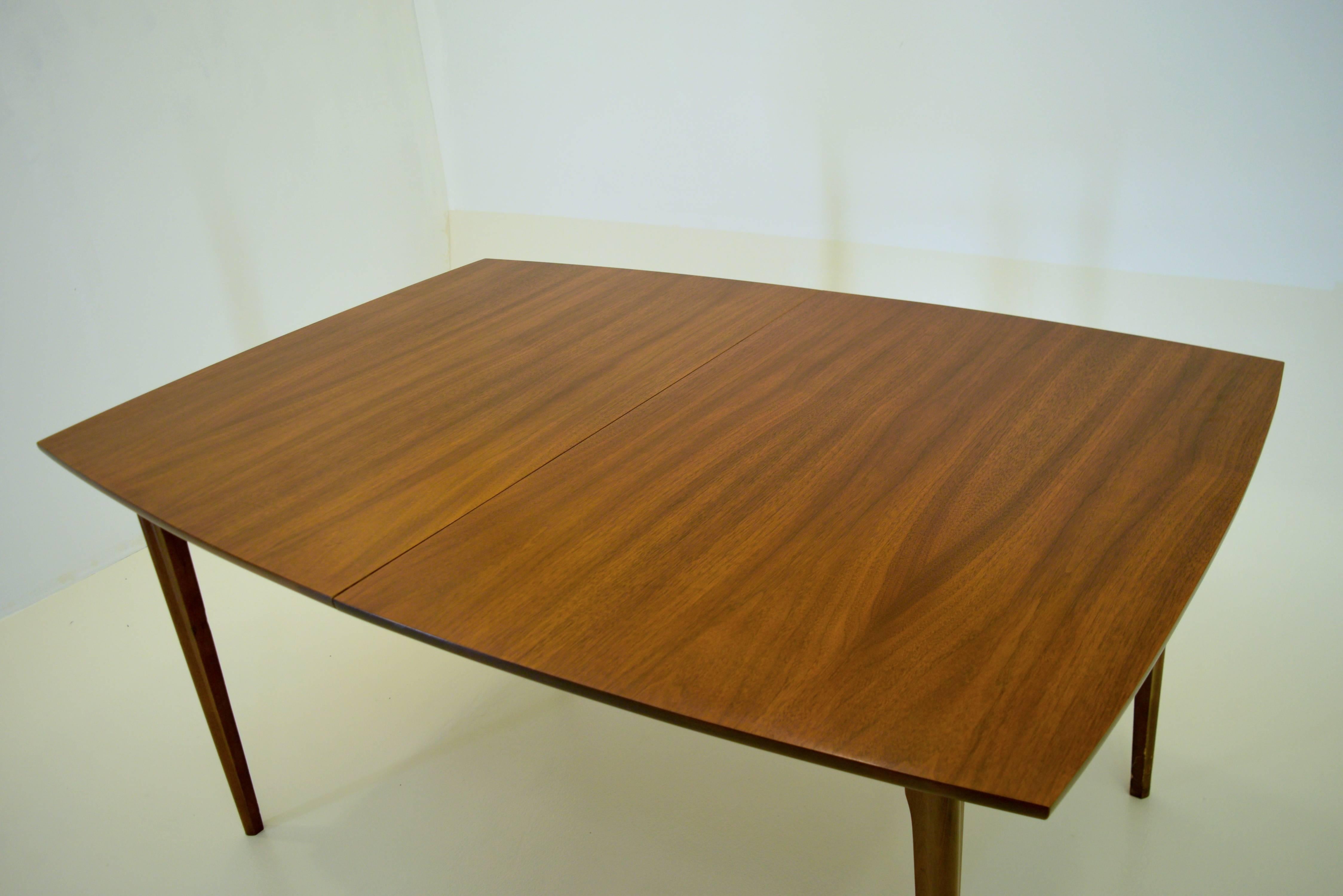 Extension Dining Table in Black Walnut at 1stDibs