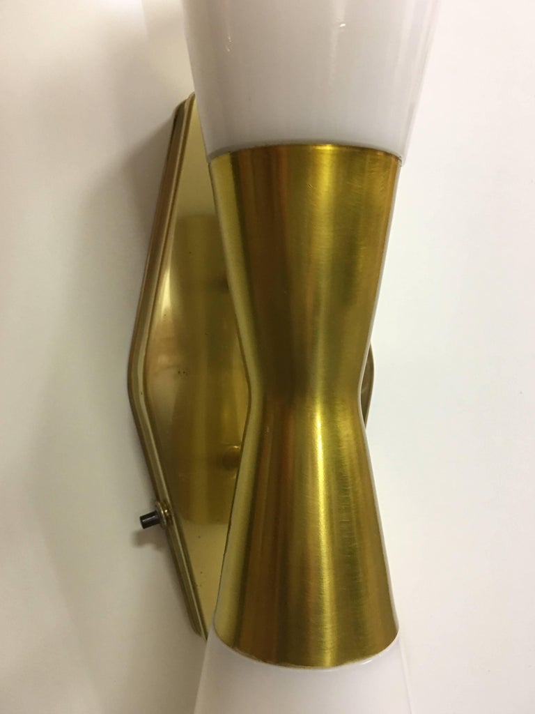 Vintage Brass Bow Tie Sconces by Virden Lighting Pair at 1stDibs