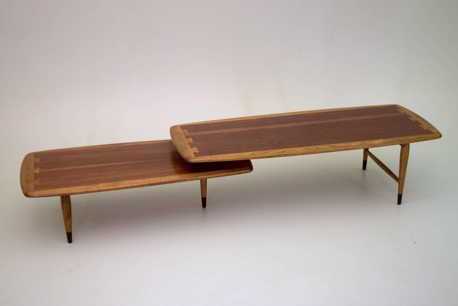 Lane Acclaim Switchblade Articulating Coffee Table in Walnut and Oak at ...