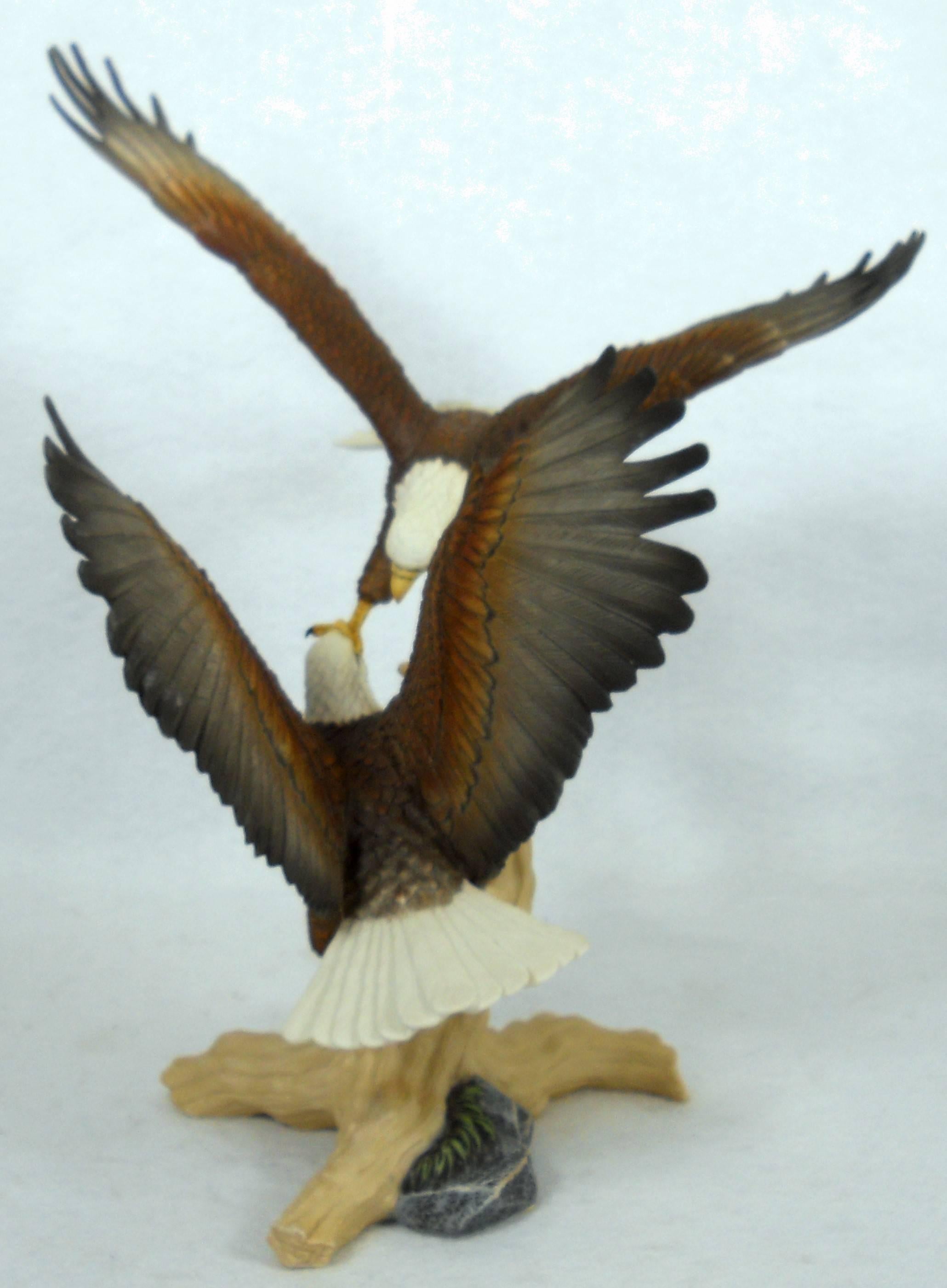 Lenox Figurine Challenge of the Eagles Hunters of Sky Series No Box ...