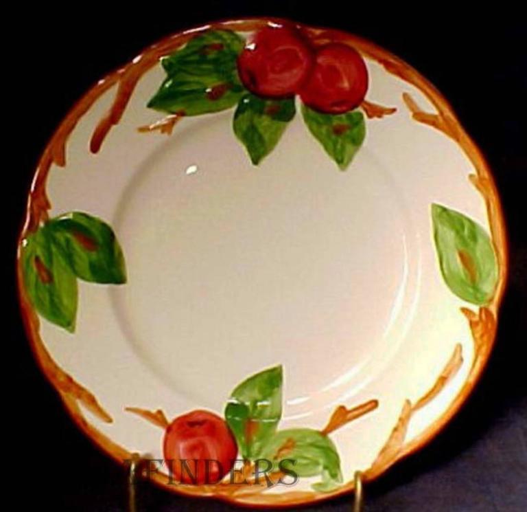 Franciscan China Apple USA Pattern 80-Piece Set Service for Twelve at ...