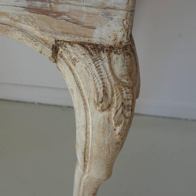 18th Century Light-Brown German Baroque Walnut Side Table from Schloss ...