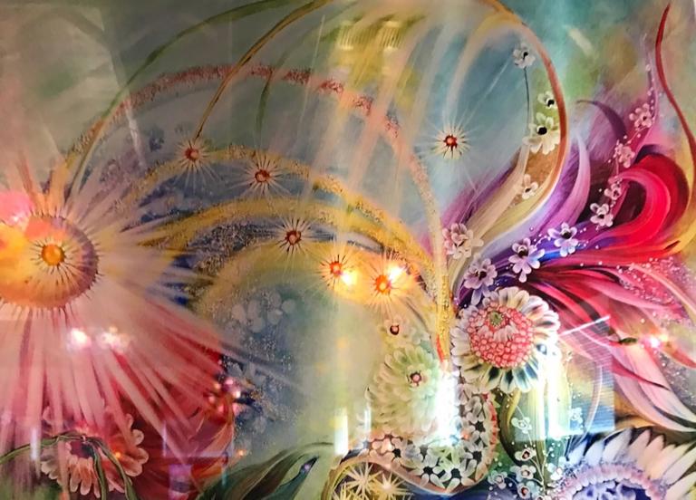 Signed Original Ulla Darni Print on Aluminum "New Vista" For Sale at ...