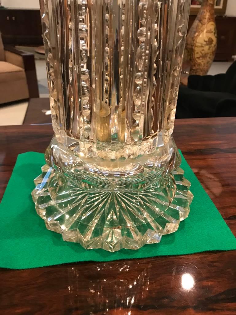 Monumental Russian Imperial Cut-Crystal Vase For Sale at 1stDibs ...