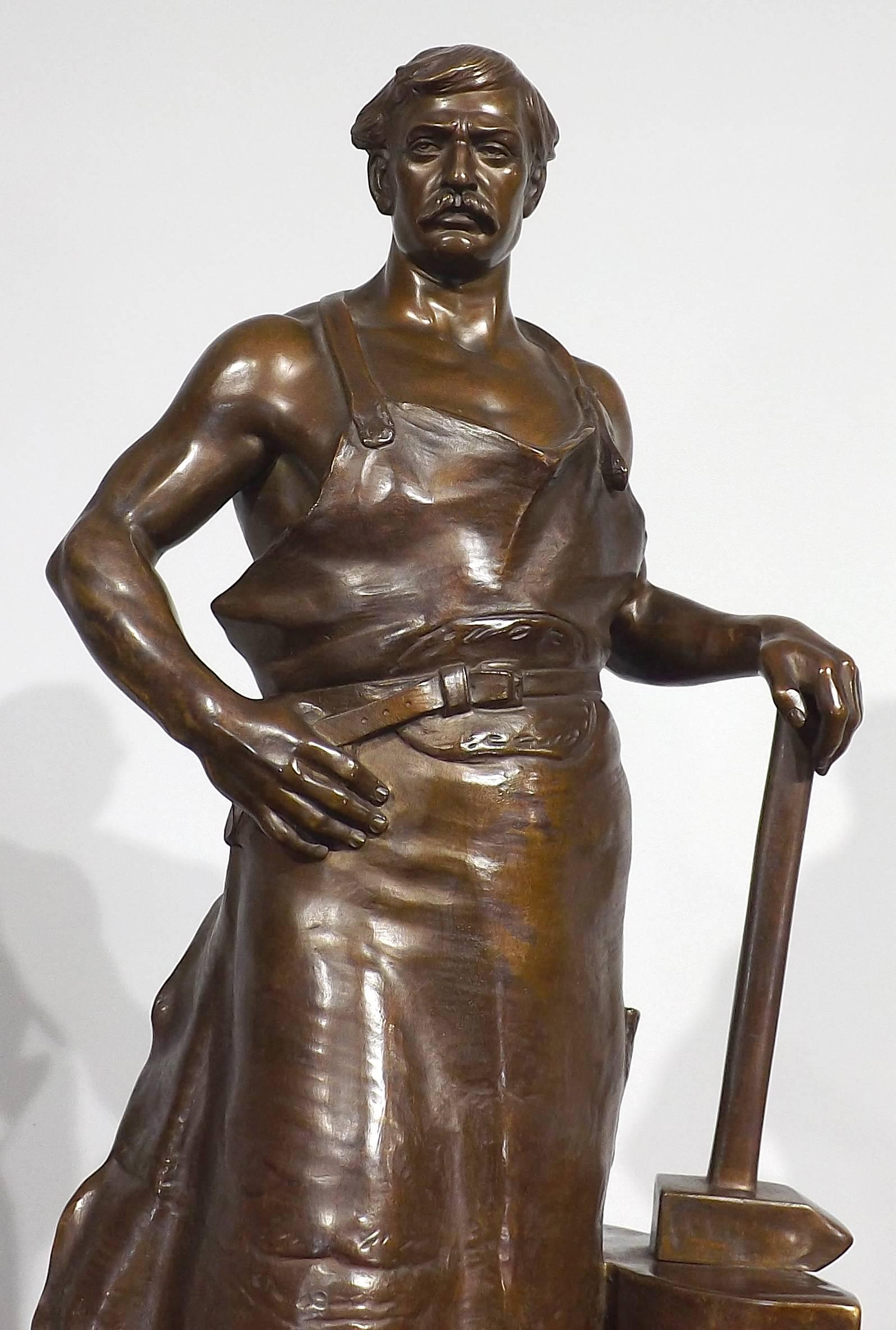 'The Blacksmith' by Carl Geiling at 1stDibs