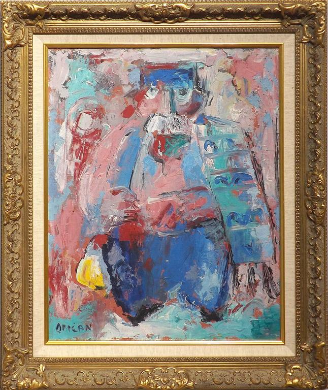 Portrait of a Holy Man by Jovan Obican at 1stDibs