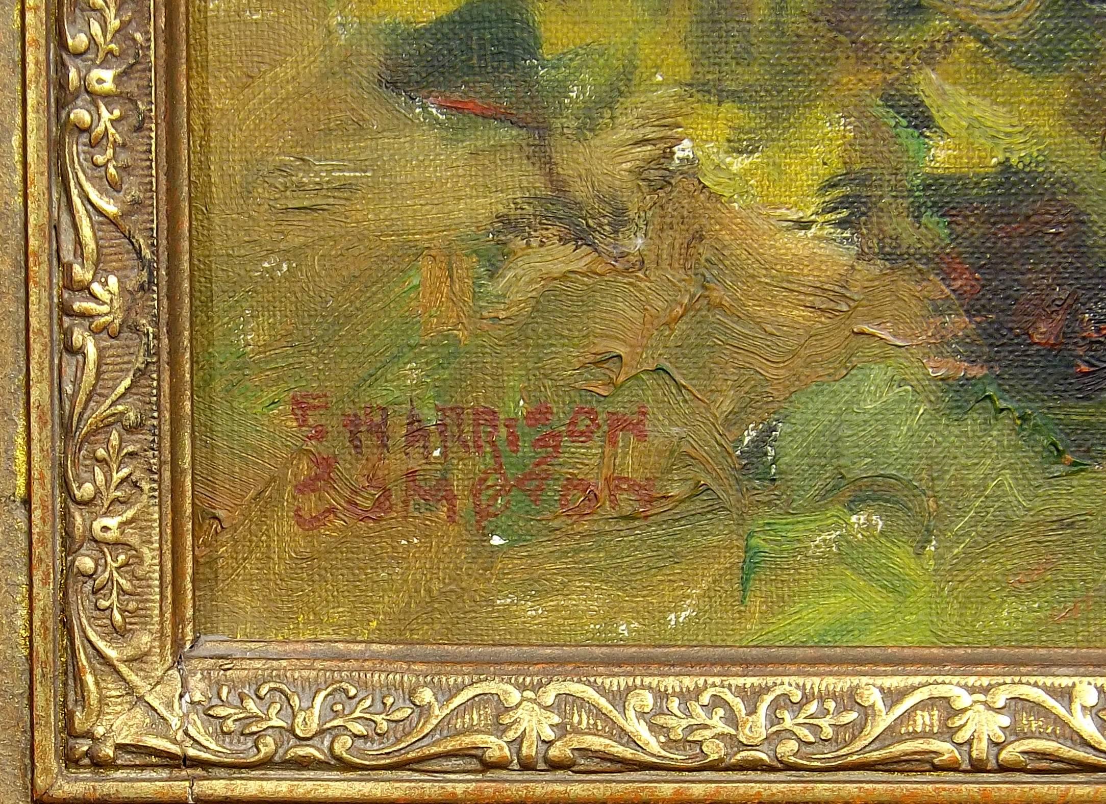 Alpine Painting by German Painter Edward Harrison Compton For Sale at ...