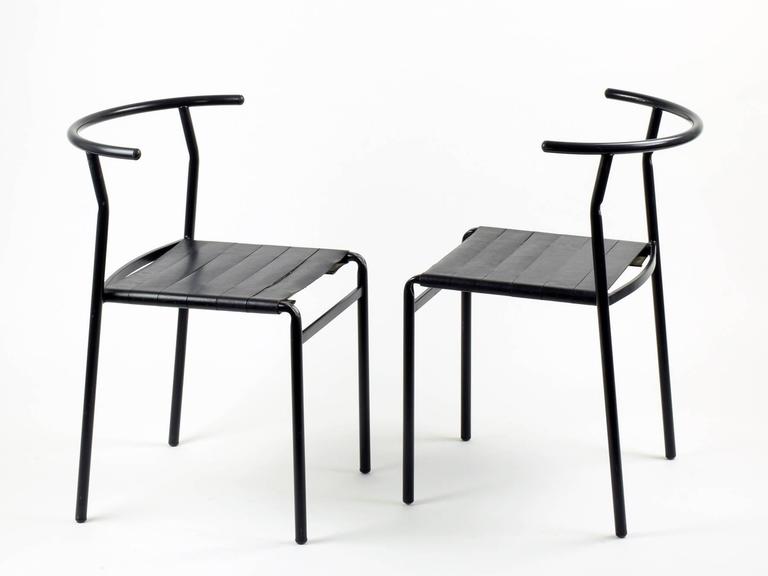Philippe Starck Eight 'Café Chairs' for Baleri Italia, 1984, Café ...