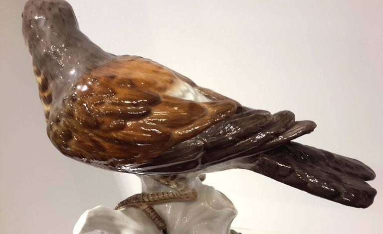 Pair of Meissen Porcelain Models of Fieldfare Birds, Germany, circa ...