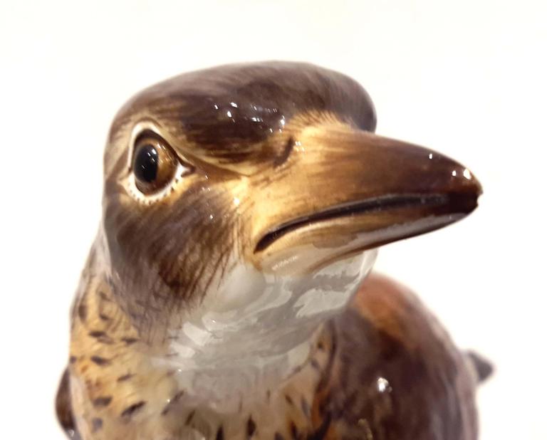 Pair of Meissen Porcelain Models of Fieldfare Birds, Germany, circa ...