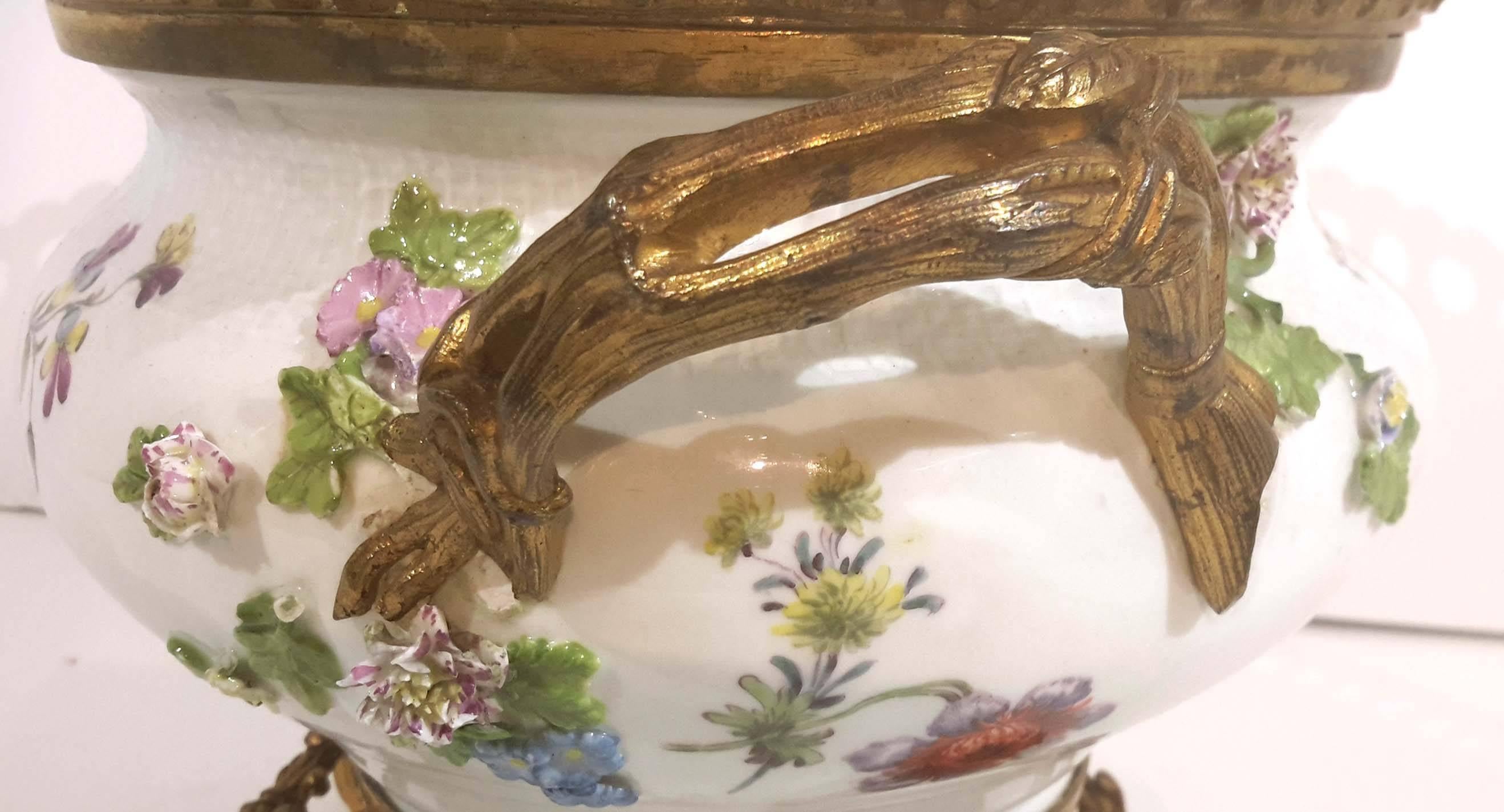 Ormolu-Mounted Meissen Porcelain Centerpiece, circa 1780 For Sale at ...