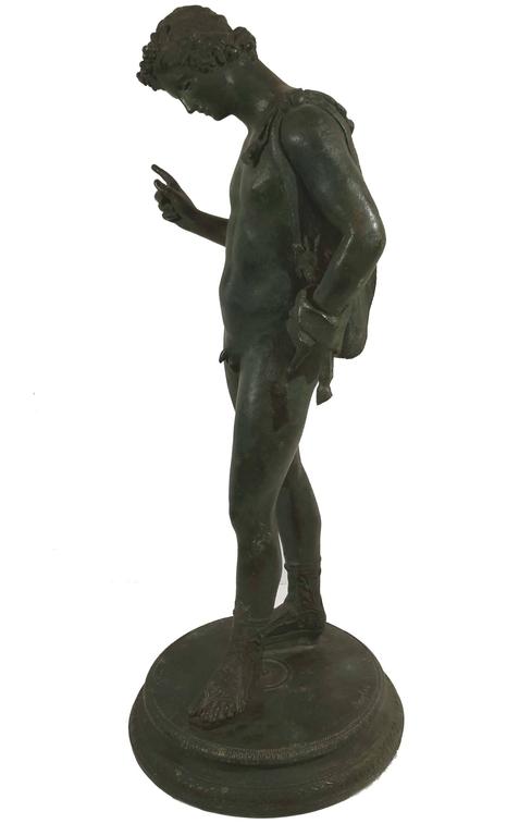 Neopolitan Grand Tour Bronze of Adonis, Naples, circa 1890 For Sale at ...