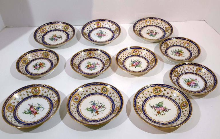 Magnificent Madame de Pompadour Porcelain Tea and Coffee Set, circa ...