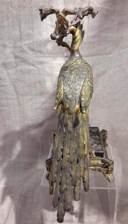 Parcel Bronze Phoenix Bird, French Japonism, 19th Century For Sale at ...