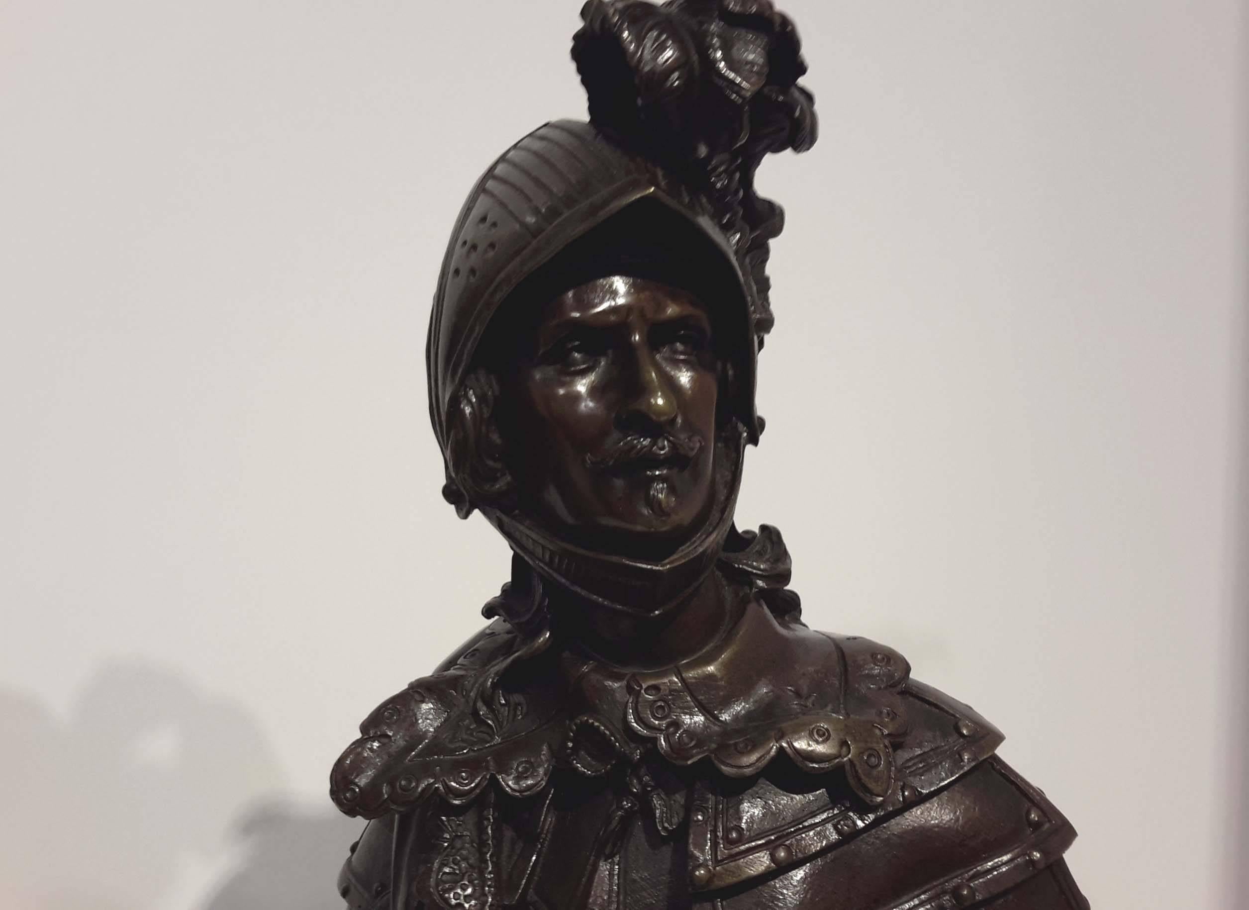 Émile Victor Blavier, Figural Bronzes, Henri II and Frederic-Maurice ...