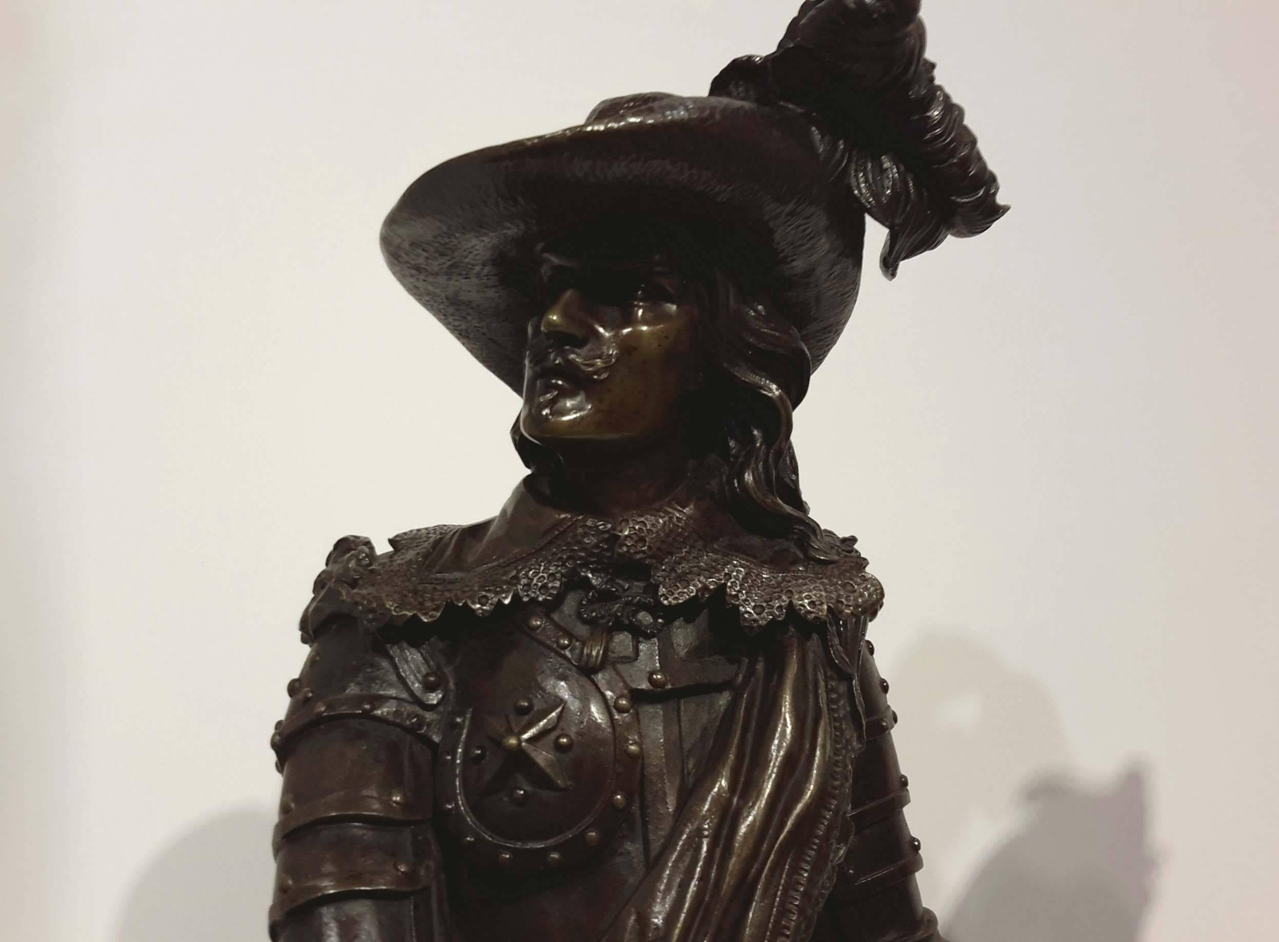 Émile Victor Blavier, Figural Bronzes, Henri II and Frederic-Maurice ...