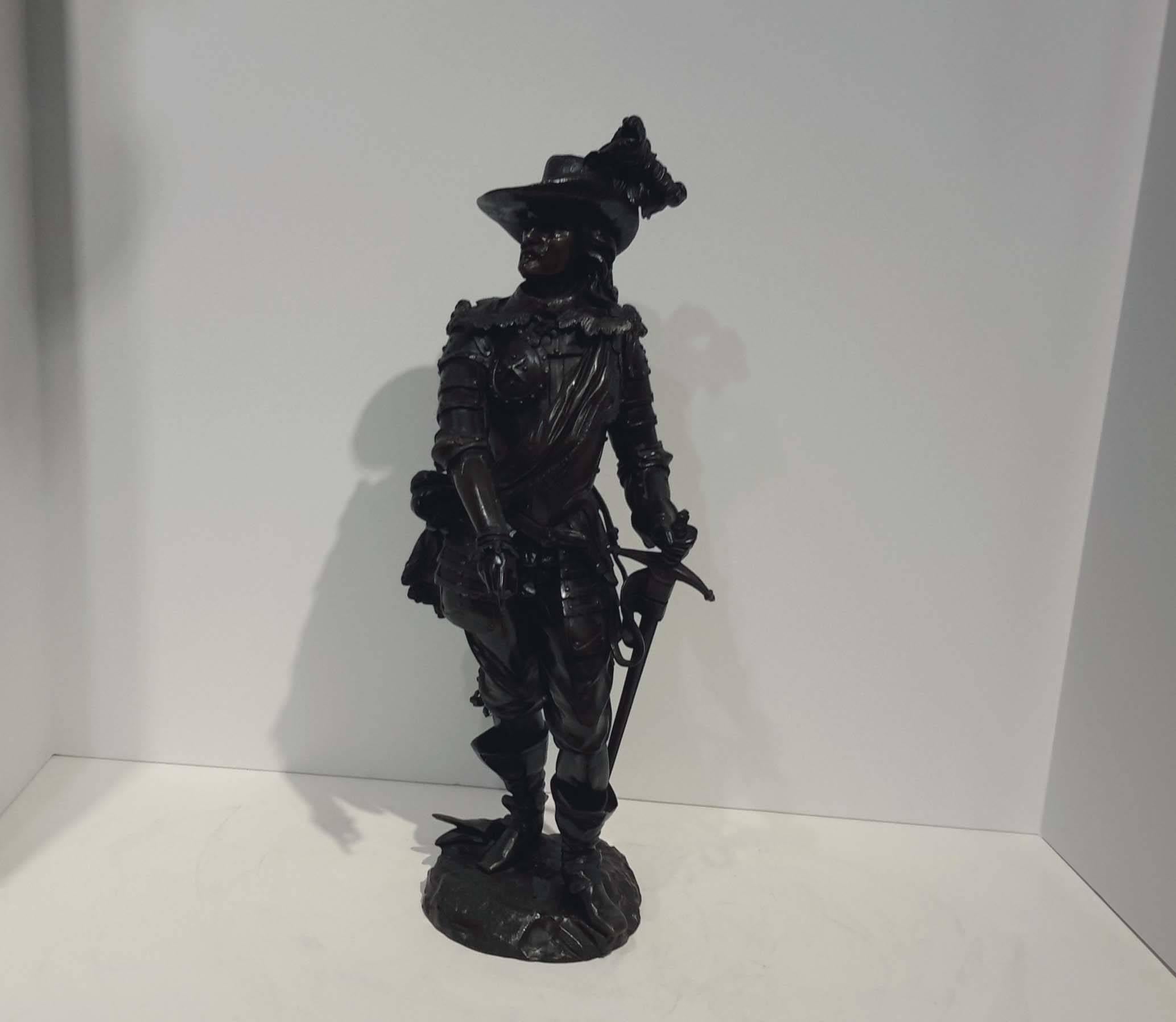 Émile Victor Blavier, Figural Bronzes, Henri II and Frederic-Maurice ...