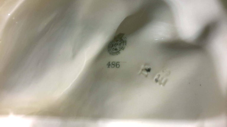 Royal Worcester Porcelain Figure "the Bather Surprised" For Sale at 1stDibs