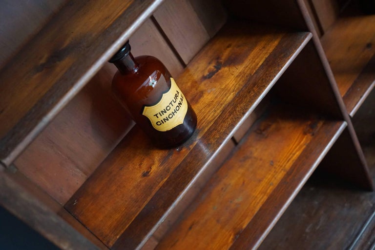 Antique British Oak Tea Merchant Shop Cabinet, 19th Century at 1stDibs ...