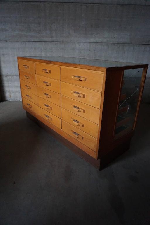 Vintage Shop Counter, Haberdashery Cabinet, 1950s at 1stDibs | vintage ...