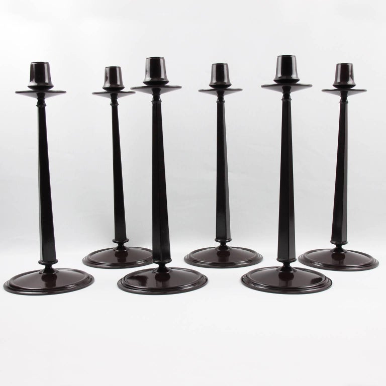 Charles Rennie Mackintosh Iconic Bakelite Candlestick - set of 6 pieces ...