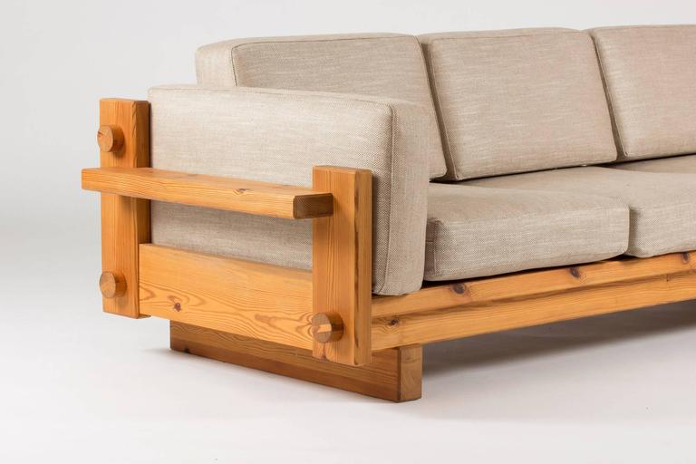 Pine Sofa by Yngve Ekström at 1stDibs | pine couch, pine wood couch ...