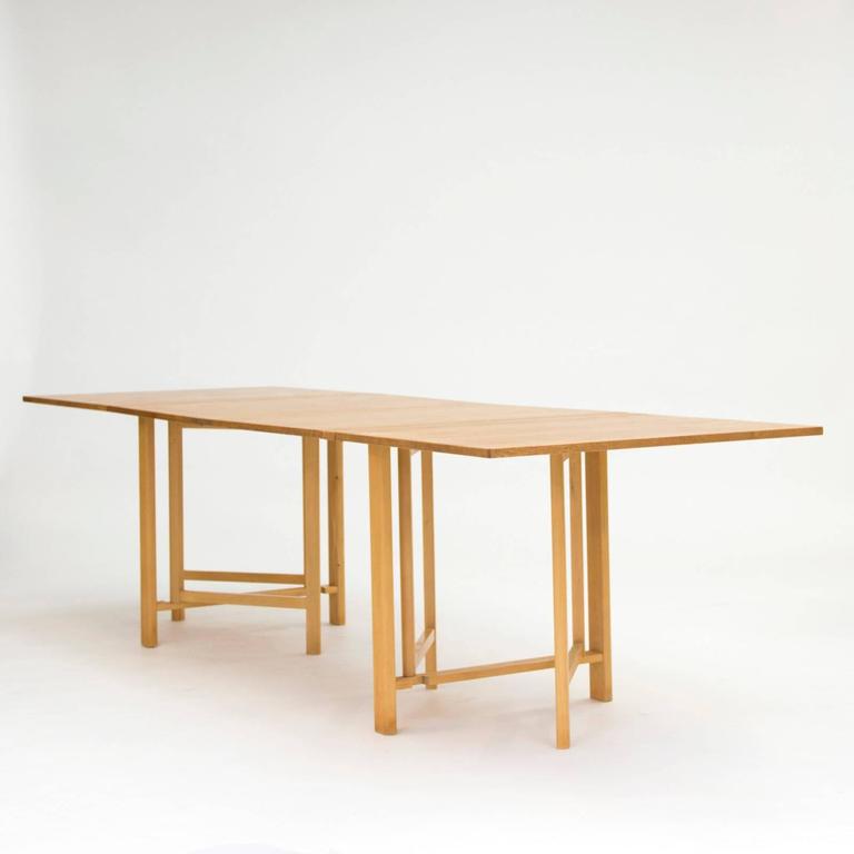 “Maria Flap” Dining Table by Bruno Mathsson at 1stDibs