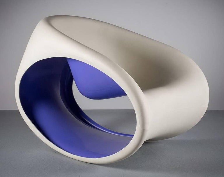"MT3" Sculptural Monobloc Rocking Chair Designed by Ron Arad for Driade ...