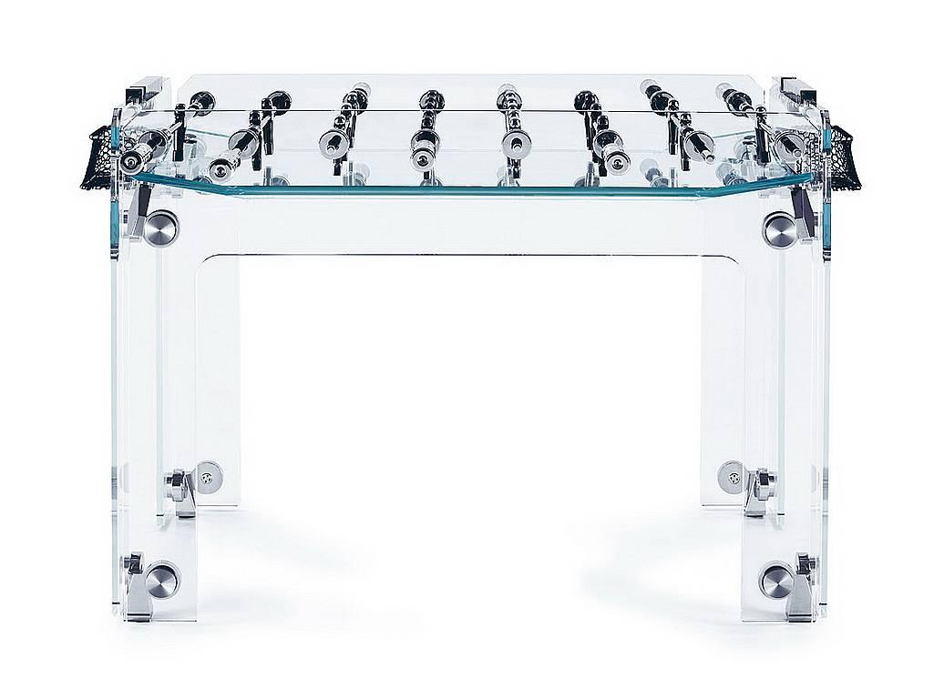 "Cristallino" Crystal Foosball Transparent Table by Adriano Design for ...