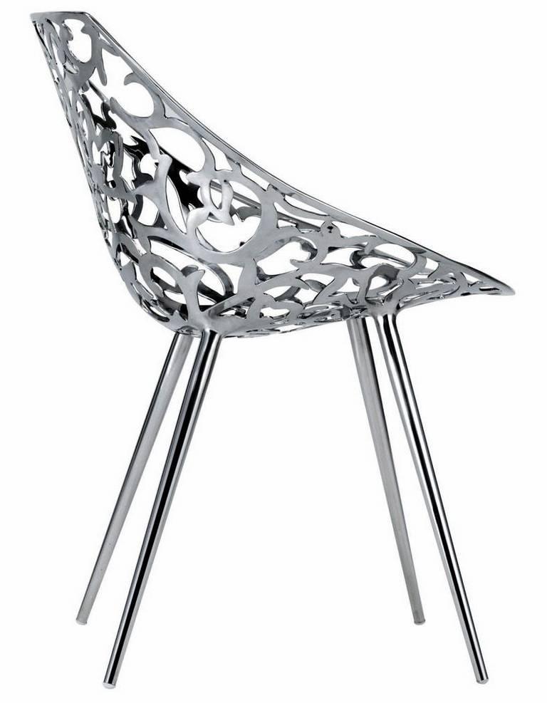 "Miss Lacy" Steel Casting Flower Patterned Chair by Philippe Starck for ...