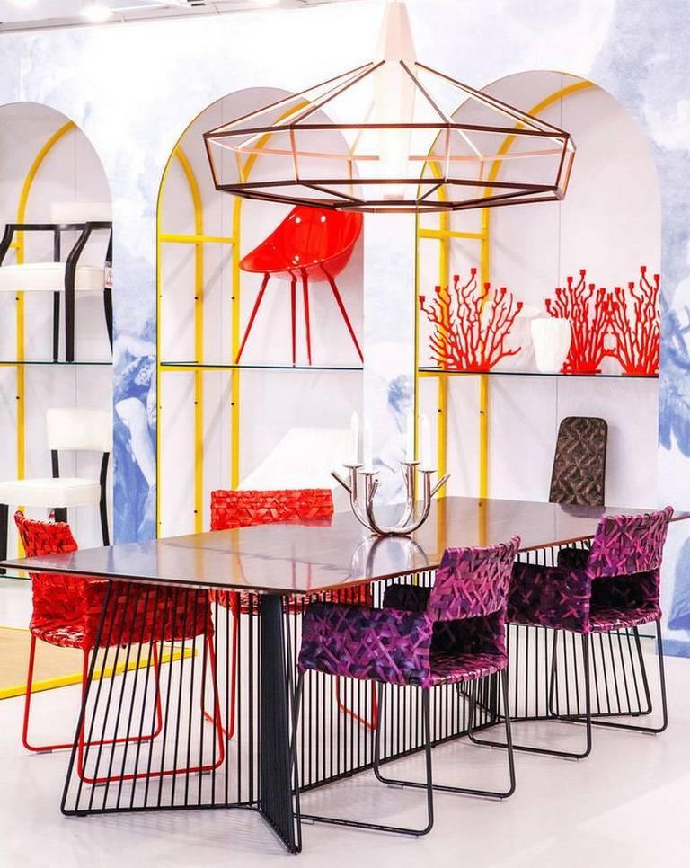 "Anapo" Chestnut, Macassar or Marble Top Table by Gordon Guillaumier ...