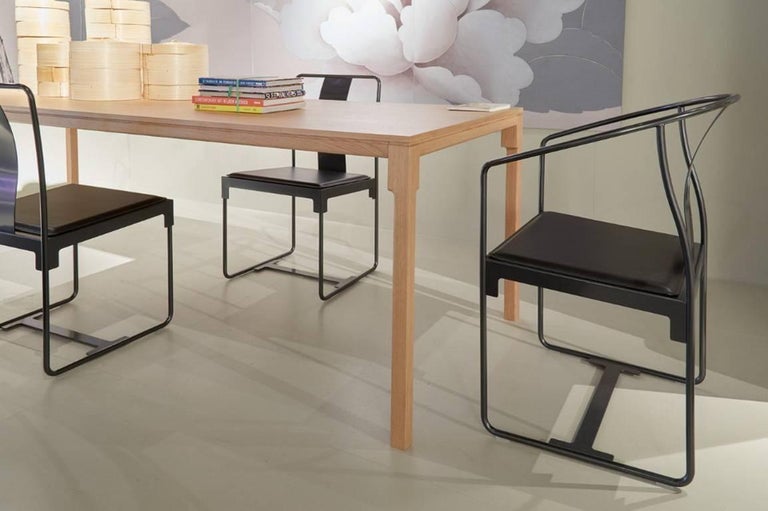 "Mingx" Leather and Steel Armchair Designed by Konstantin Grcic for ...